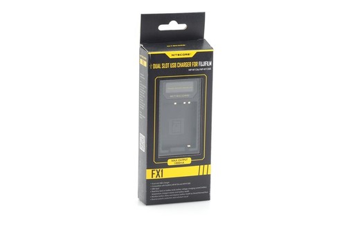 NITECORE Dual Slot USB Charger For Fujifilm FX1 | eBay