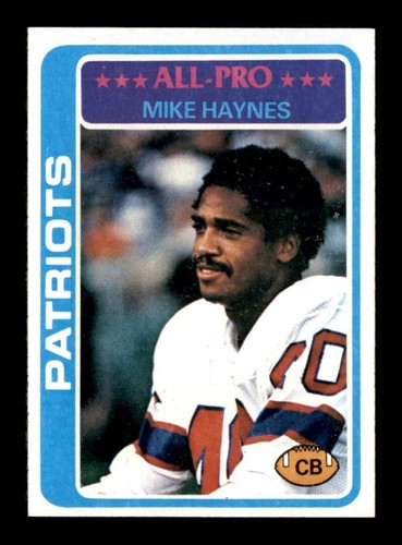 1978 Topps #380 Mike Haynes RC NM X3460395 | eBay