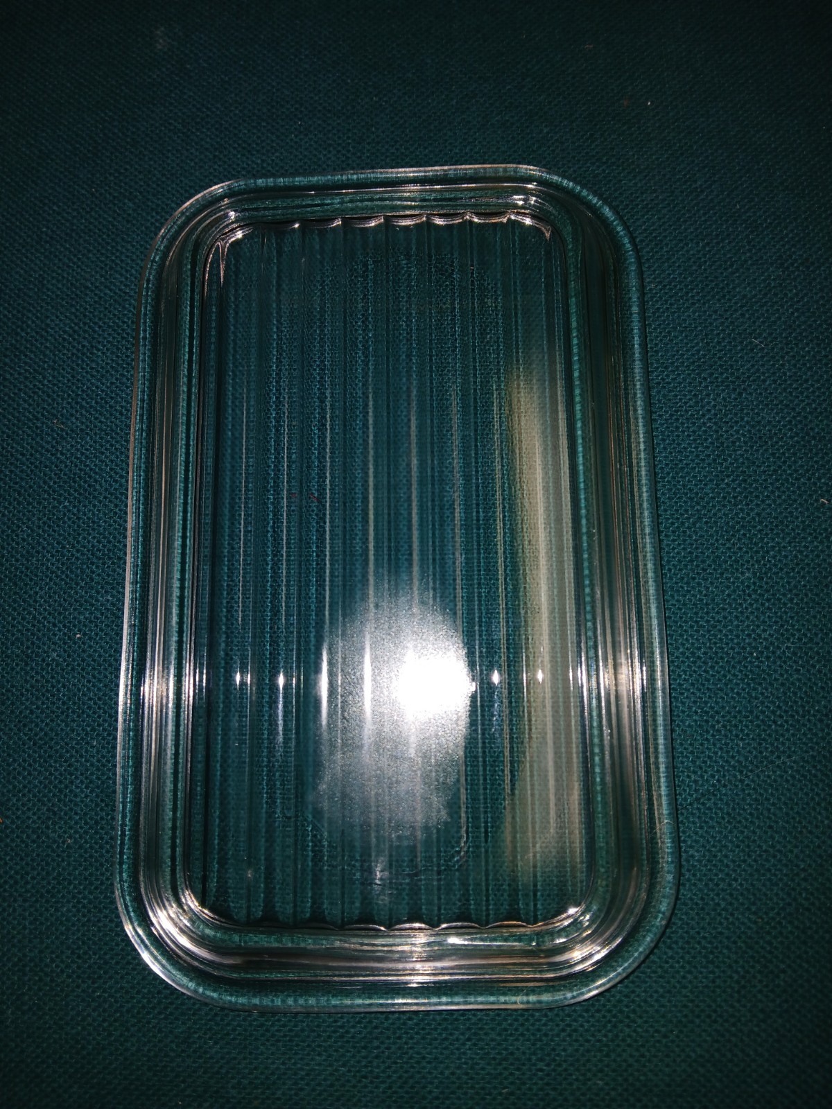 Vintage Pyrex 502-C Fridgie Lid Refrigerator Dish ORIGINAL Ribbed Lid ...