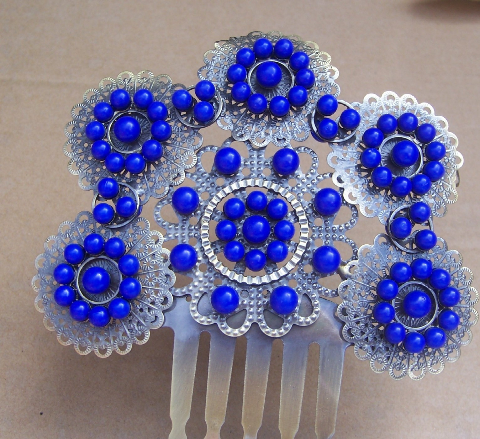 Hair comb peineta Spanish mantilla style hair accessory | eBay