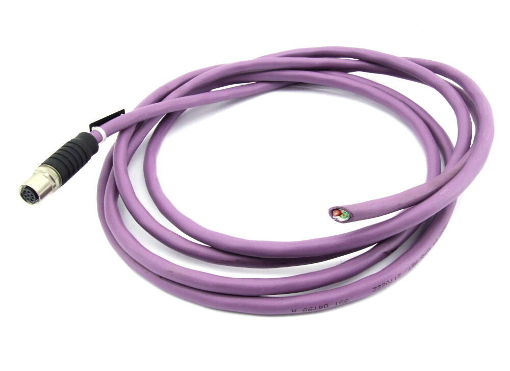 2.5m Bus Pb Fd P 2170222 1x2x0.64 Profibus Bus Line Cable Fieldbus ...