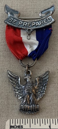Vintage 1950s EAGLE SCOUT Boy Scouts Rank MEDAL Pin BSA Award Badge ...