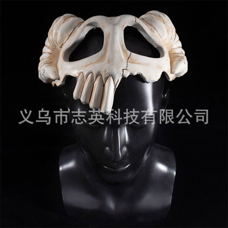 BLEACH Neliel Tu Oderschvank Anime Cosplay Half Face Mask Horn Helmet ...