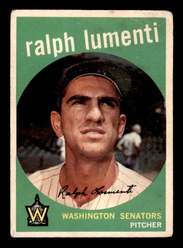 1959 Topps Baseball #316 Ralph Lumenti VG *d3 | eBay