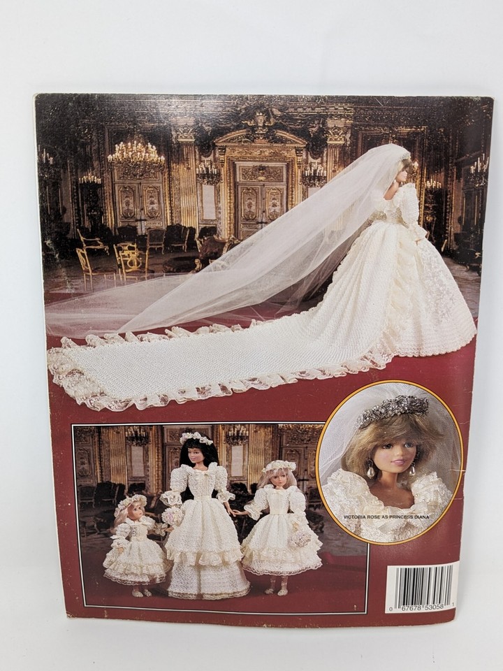 Princess Diana & Her Bridesmaids Wedding Gown Crochet Pattern Book /P ...