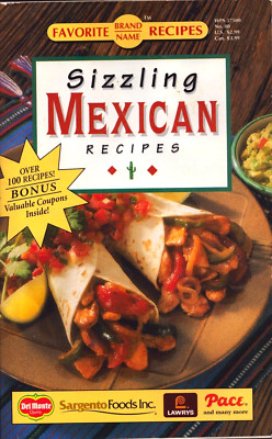 1995 Sizzling Mexican Favorite Brand Name Recipes Booklet | eBay