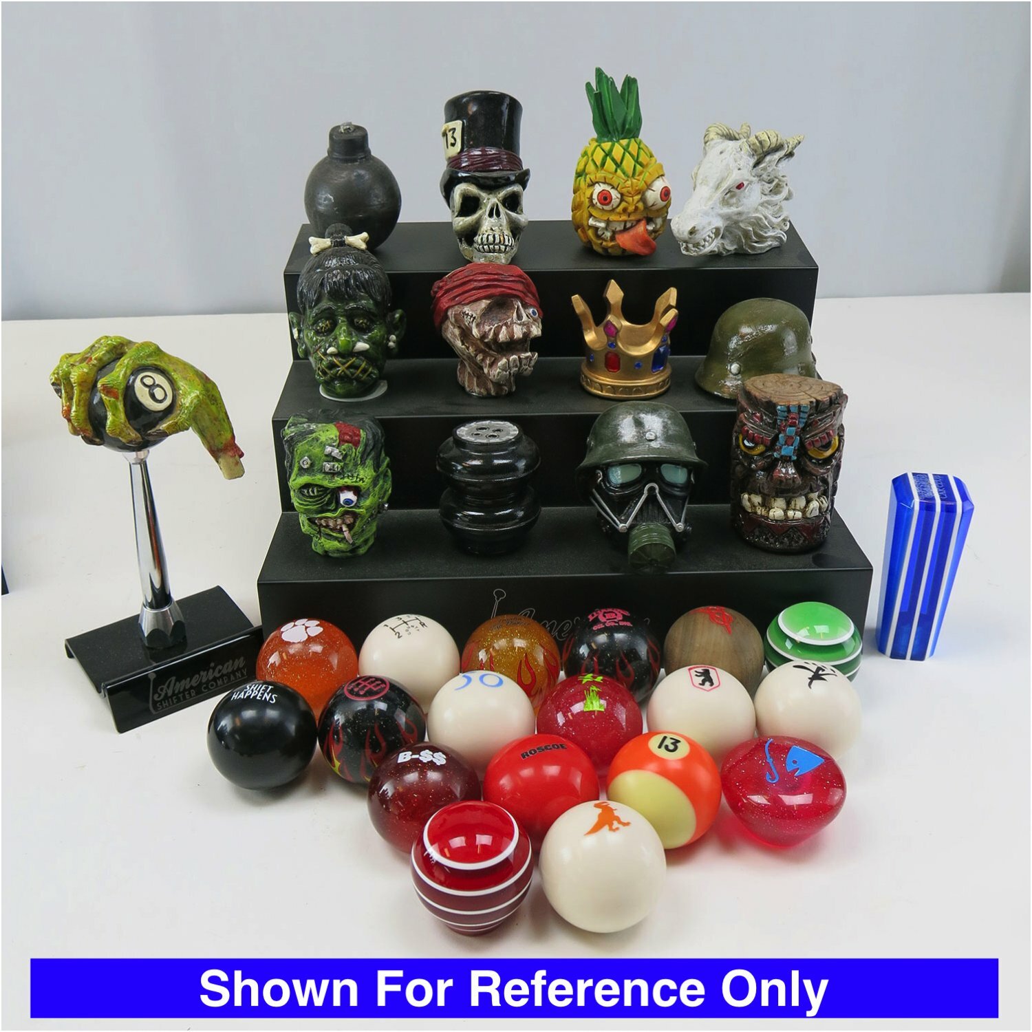 Orange Hawaiian Leaf #2 Red Shift Knob USA Shifter Auto Manual drag ...