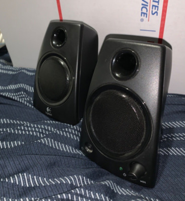 Logitech Z130 Wired PC Speakers - Black (980-000417) | eBay
