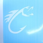 Fish Hook Vinyl Decal Car Truck Boat Laptop Fishing Sticker | eBay