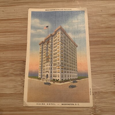 Postcard Cairo hotel Washington DC vintage | eBay