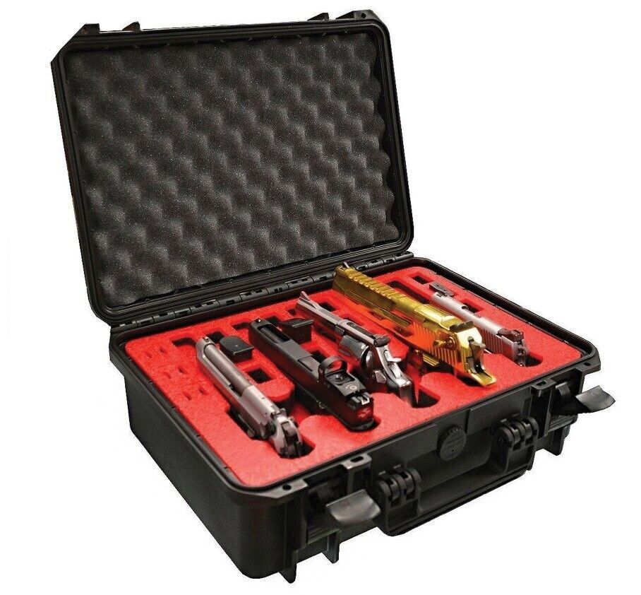 Doro Armsguard 5 Pistol Carry Case W/red Top Foam Waterproof for sale ...