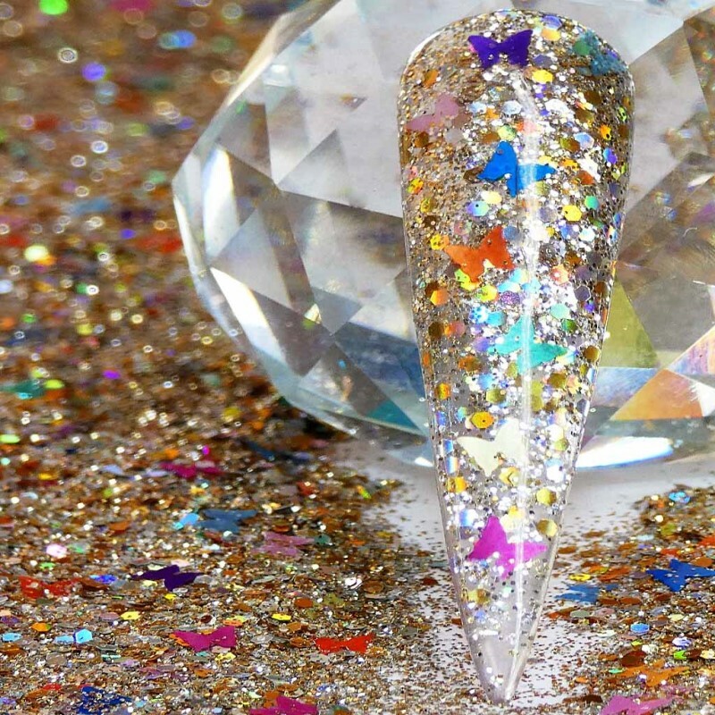 NAIL ART GLITTER MIXES HALLOWEEN GLITTER MIX FESTIVAL GLITTER CRAFT ...