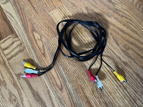 Component Video Cable. 3 RCA 6 ft RGB HDTV DVD VCR. Audio & Video Cable ...