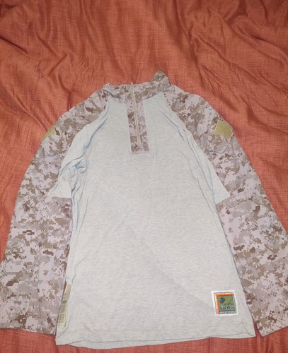 USMC Marines Frog Combat Ensemble Shirt Desert Marpat Medium Long | eBay