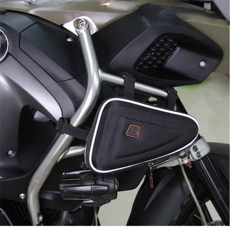 Storage Bag Engine Guard Mount Case Pouch Bags For Motorcycle Parts ...