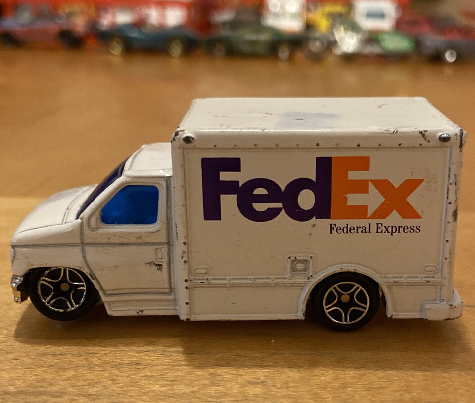 Vintage 1998 Matchbox FedEx Federal Express Delivery Truck Rare ...