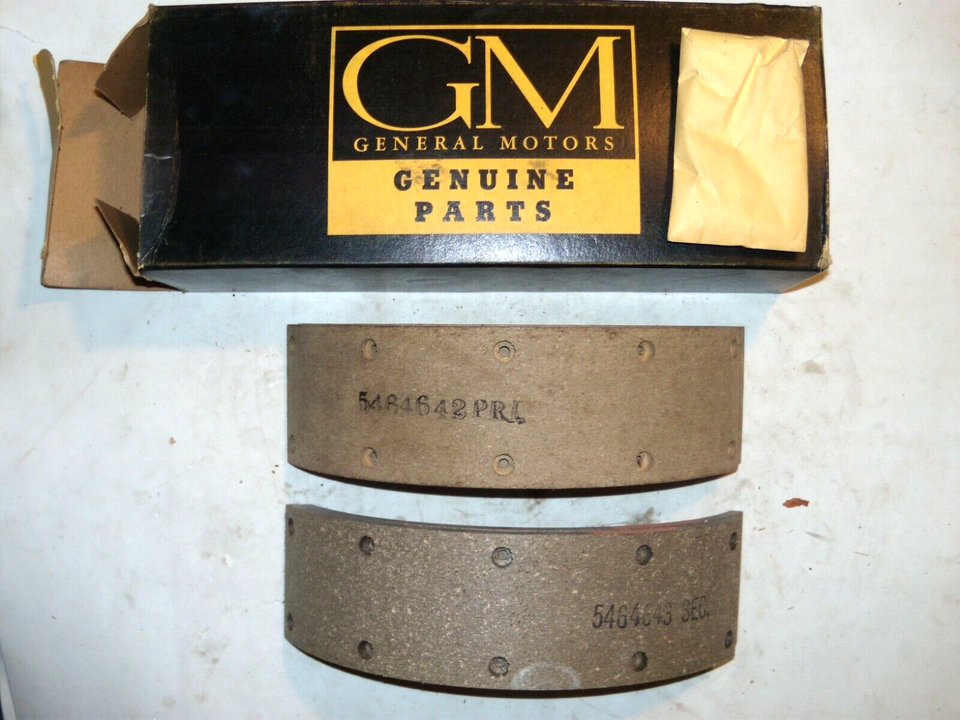 1964 1965 Pontiac Tempest LeMans NOS Front Brake Lining GM # 5464618 | eBay