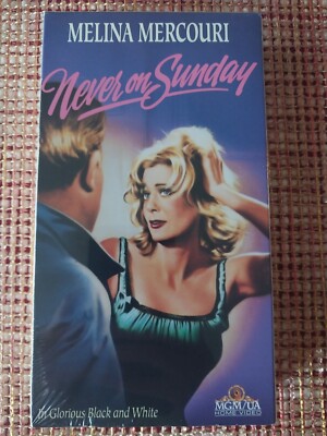 Never on Sunday (VHS, 2000, Vintage Classics) NEW, Sealed 27616065933| eBay