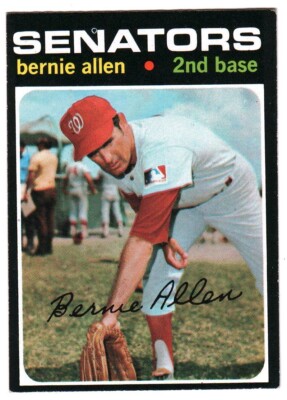 1971 Topps #427 Bernie Allen, Washington Senators | eBay