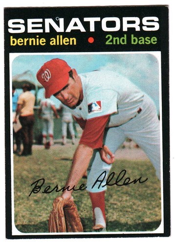 1971 Topps #427 Bernie Allen, Washington Senators | eBay