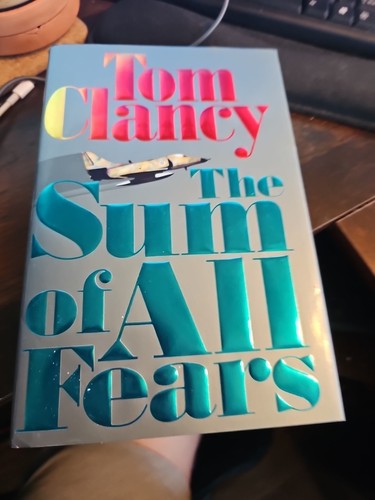 The Sum of All Fears by Tom Clancy 1991 Hardcover with Dust Jacket Good ...