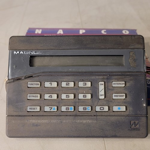 Napco Magnum Alert RP2000LCD GRNT Computerized Security System Grey ...