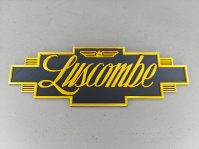 Luscombe Aircraft Airplane Instrument Panel Emblem 3D Printed | eBay