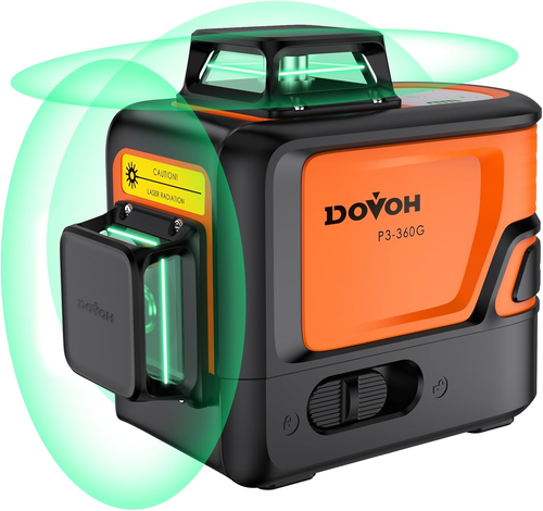 360 Laser Level Self Leveling : Heavy Duty 3 Plane Construction Laser ...