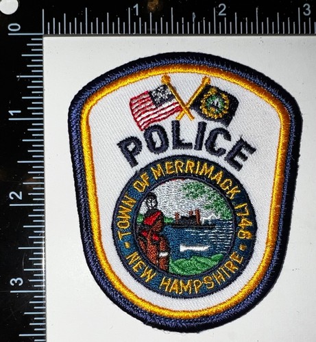 VINTAGE OBSOLETE Town of Merrimack NH New Hampshire Police Patch | eBay