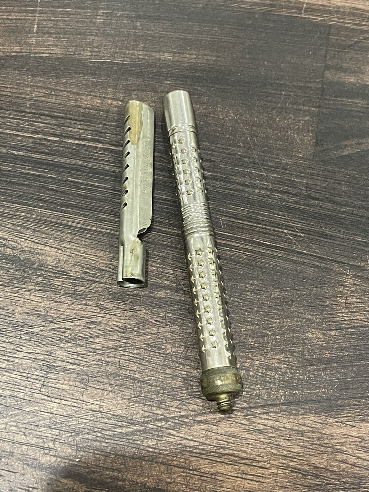 Antique STAR Safety Razor Kampfe NY w/ Attachments & Original Tin (i3 ...