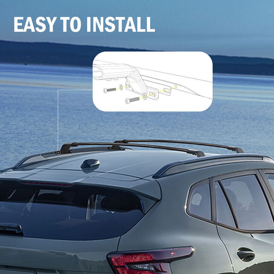 220LBS Cross Bar For Chevrolet Chevy Trax 2RS ACTIV LT 2023-2025 Roof ...
