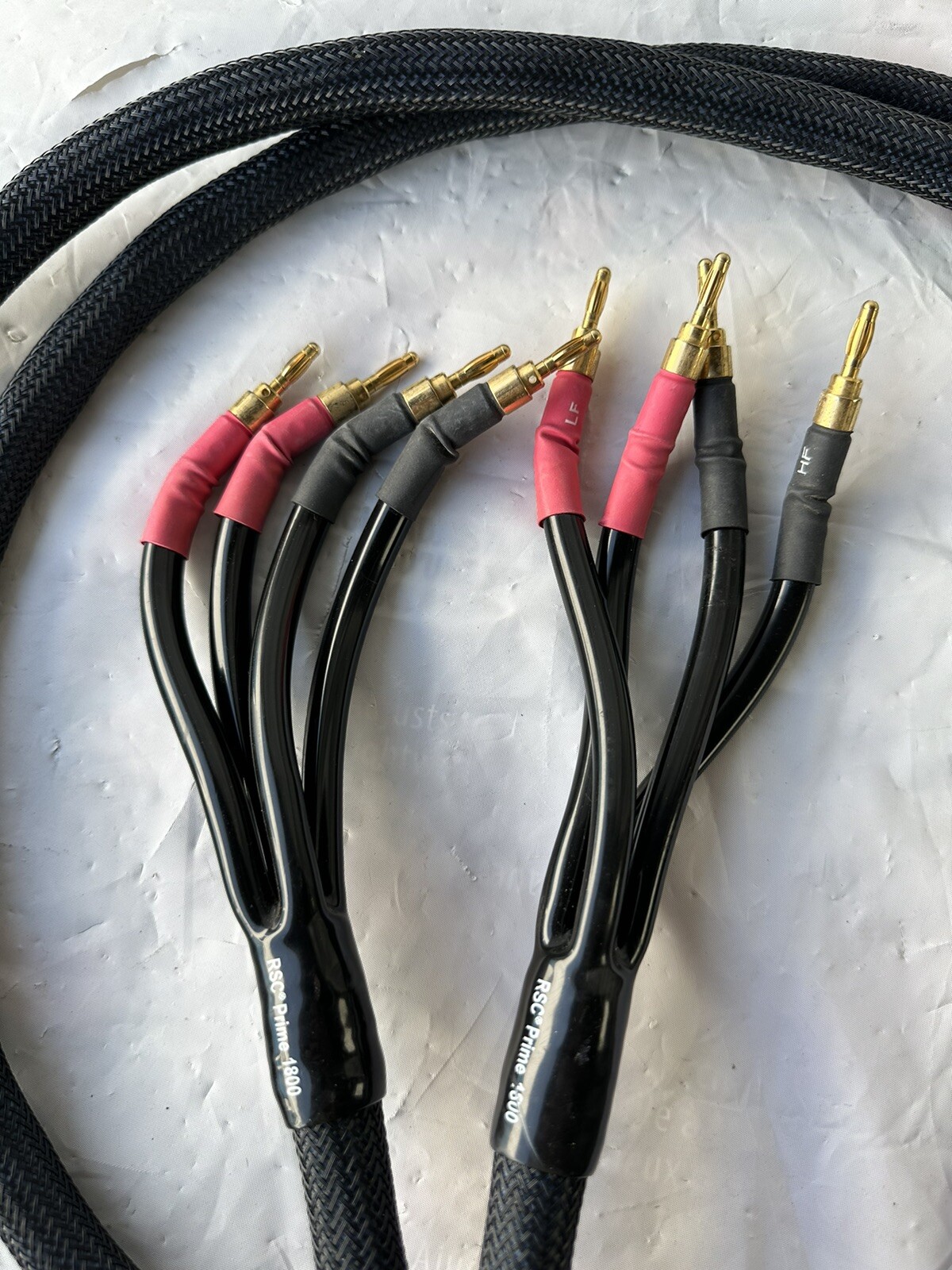 Lot of 2 Tara Labs RSC Prime 1800 Speaker Cable ( 96 inch / 243 cm ...