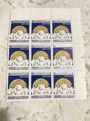 Rare Unused SHARJAH Space Hero’s Apollo 11 (Stamps) | eBay