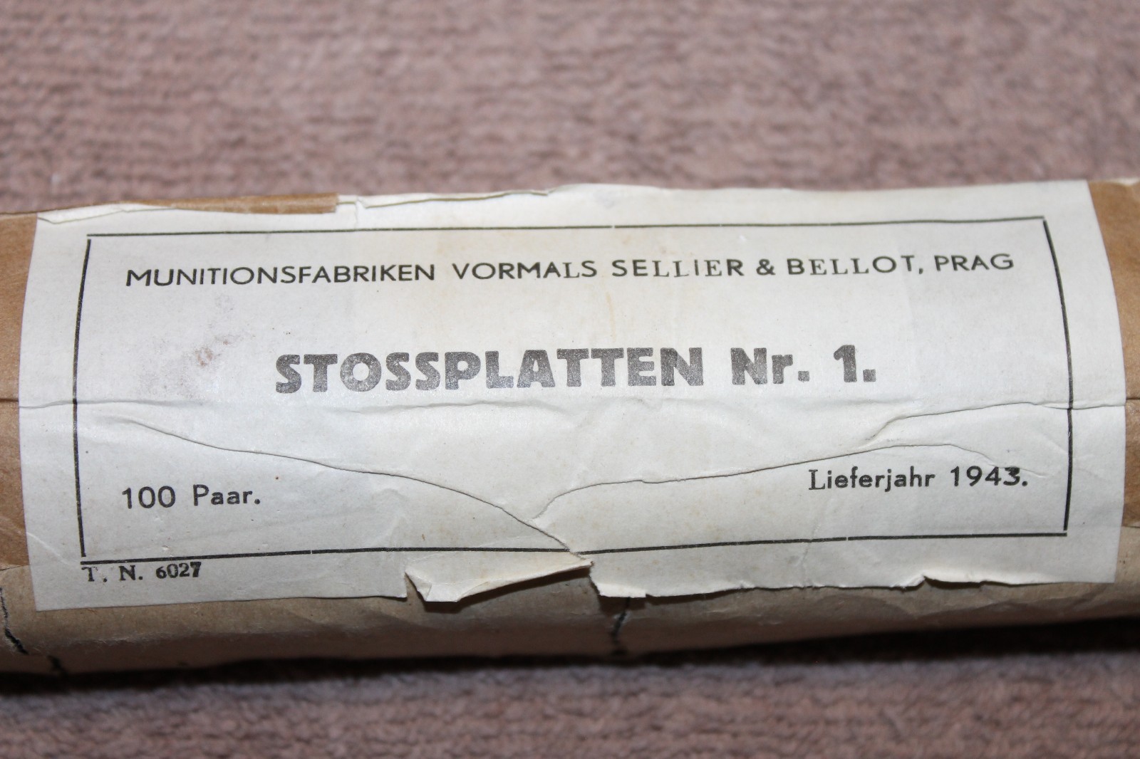 Pair of Original WW2 German Army Soldiers Boot Toe Plates from 1943 d ...