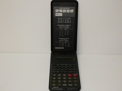 CASIO Scientific Calculator fx-100s V.P.A.M. Flip-Cover | eBay Australia