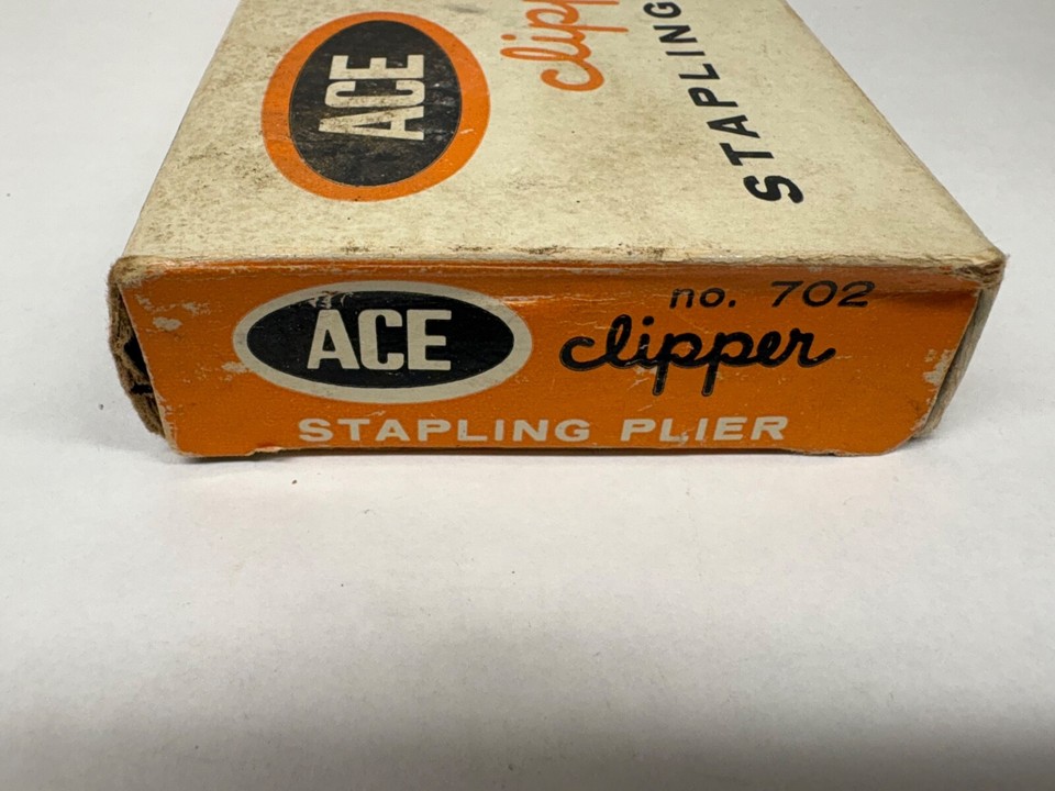 VTG ACE Fastener Co- Stapling Plier #702 USA | eBay