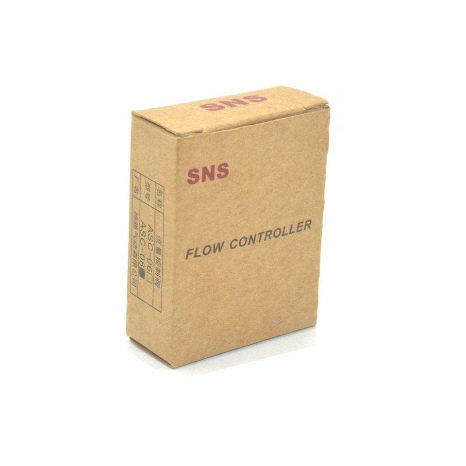 ASC-15 Pneumatic Valve 1/2" BSPT Air Flow Speed Controller Valve ...