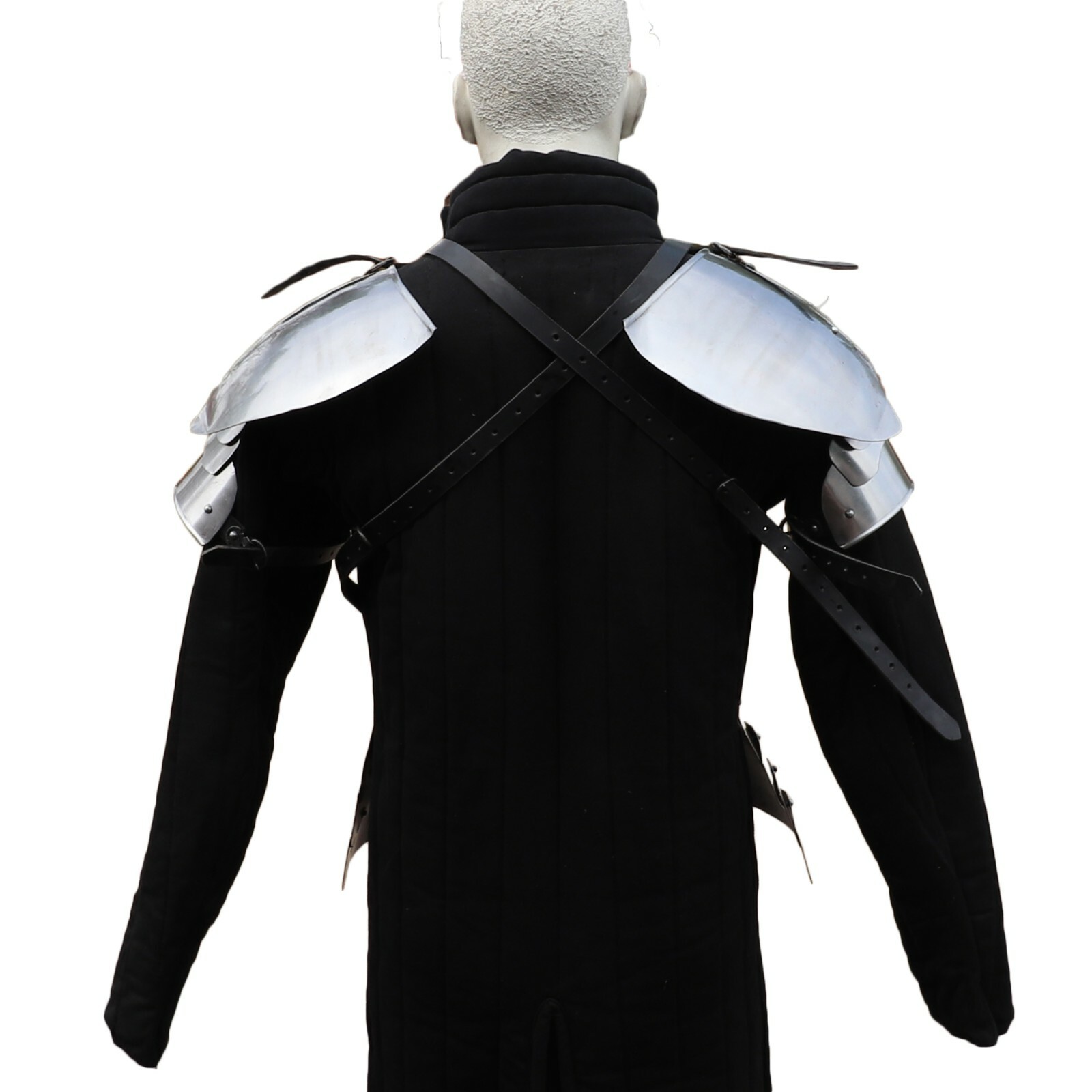 Medieval Knights Crusader Cuirass Chest Plate Shoulder Pauldron Rondel ...