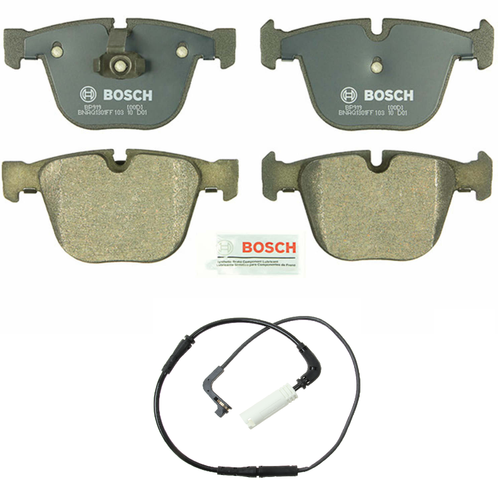 BOSCH REAR Brake Sensor Pad Set Kit for BMW 535i 545i 550i 645ci 650i ...