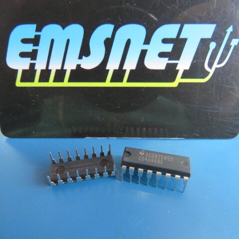 TEXAS INSTRUMENTS CD4046BE Qty of 13 per Lot Phase Lock Loop (PLL) IC 2 ...