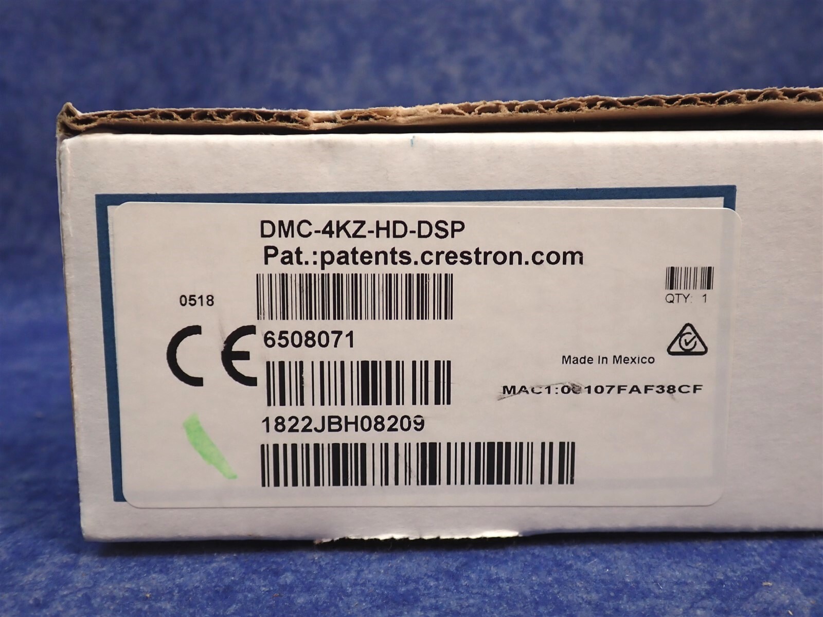 Crestron DMC-4KZ-HD-DSP HDMI 4K60 4:4:4 HDR Input Card with Downmixing for DM Switchers - Black ...