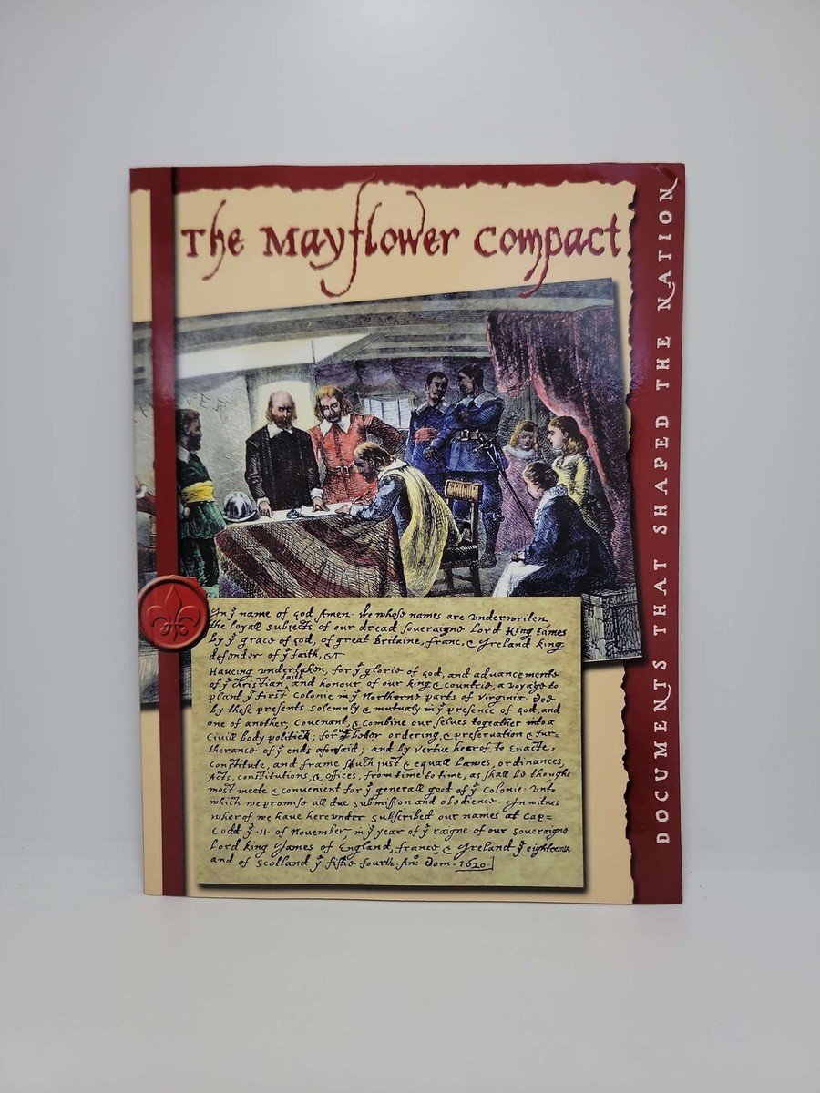 Mayflower Compact Document Historical Document Mayflower Compact
