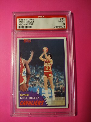 MIKE BRATZ 1981 TOPPS #71 MID-WEST CAVALIERS PSA 9 | eBay