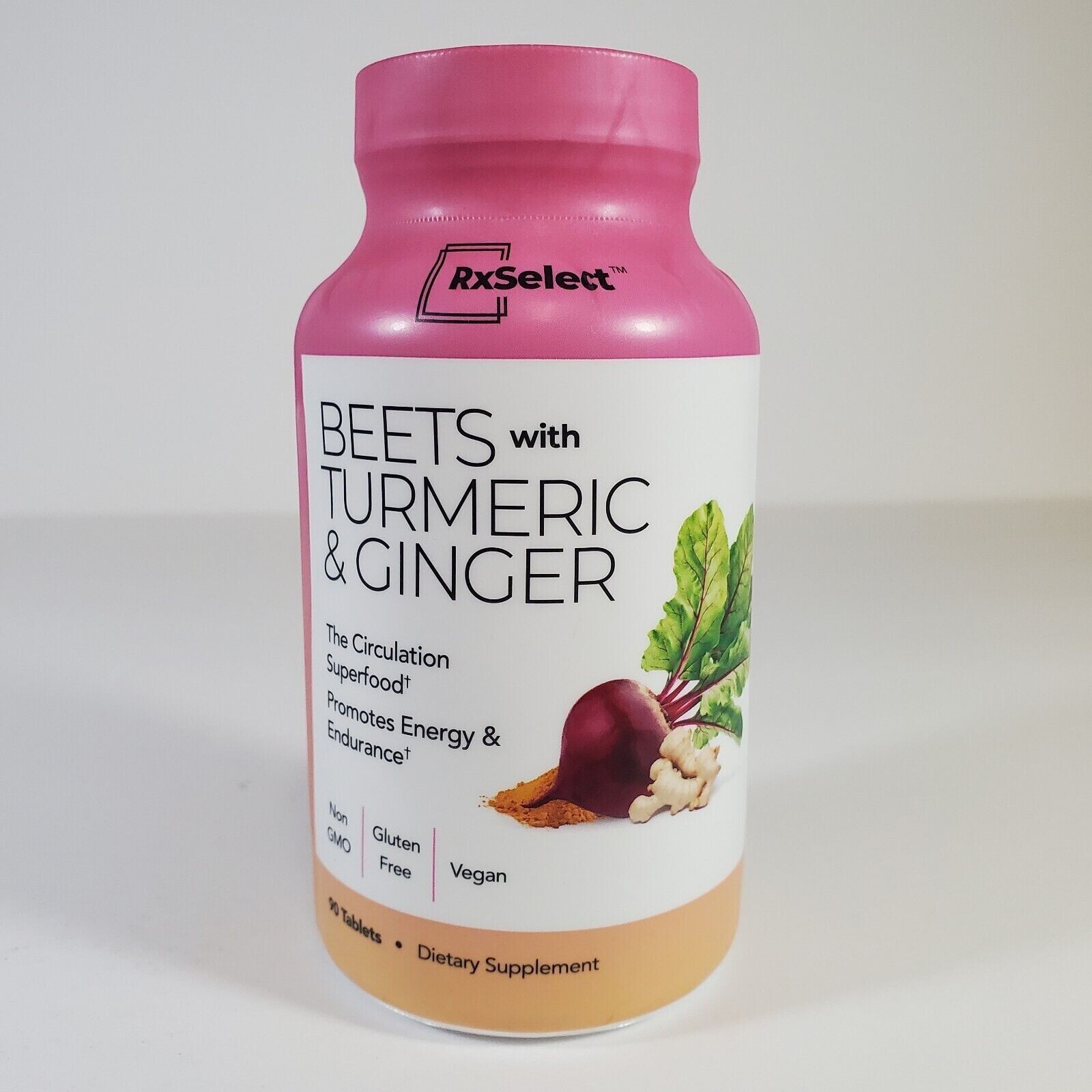 Rx Select® Nutraceuticals - Beets w/ Turmeric & Ginger 300mg - 90 ...
