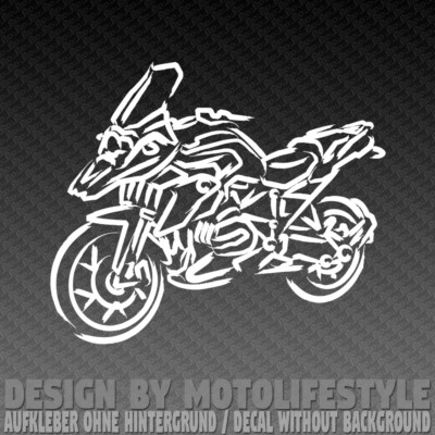 R1200GS Calligraphy Vinyl Aufkleber Decal 13x10cm | eBay.de