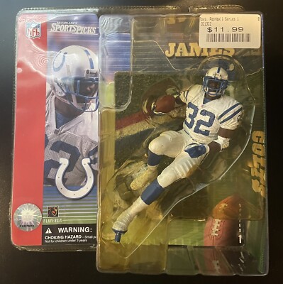 2001 McFarlane SportsPicks NFL Series 1 Indianapolis Colts EDGERRIN ...