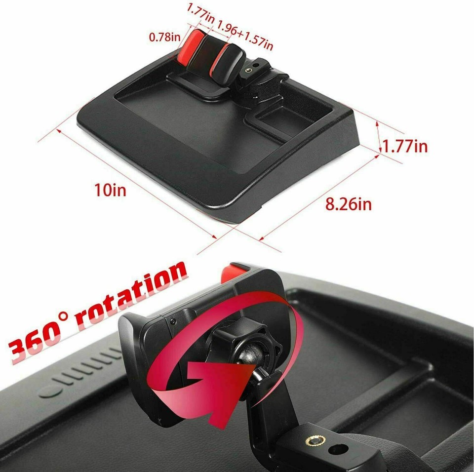 Dash Mount Phone Holder Stoage Tray Organizer Box for 2007-2011 Jeep ...