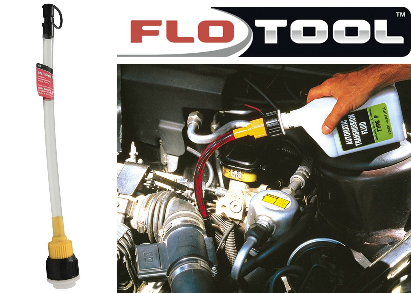 Hopkins 10106B FloTool Spill Saver Trans Fluid & Gear Oil On-Off Filler ...