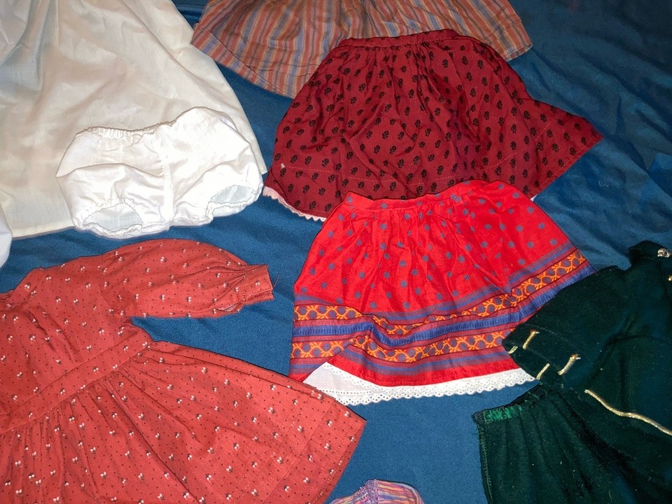VTG Pleasant Company American Girl Doll Clothes Felicity Julie Samantha ...