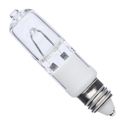 Satco S3157 75Q/CL/MC Bulb 75W 120V T4 Mini Candelabra E11 Clear 2900K ...